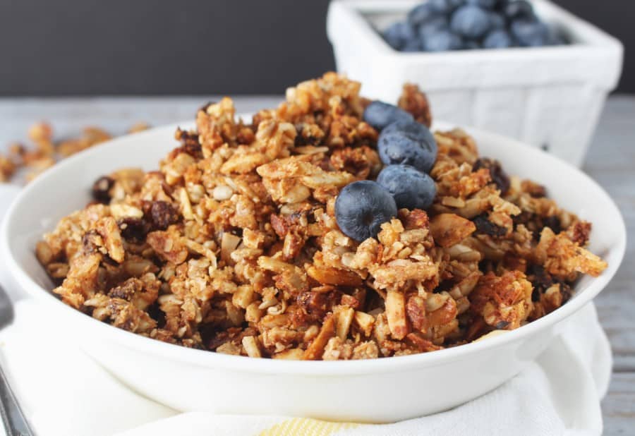 Paleo Cinnamon Granola - Real Food with Jessica