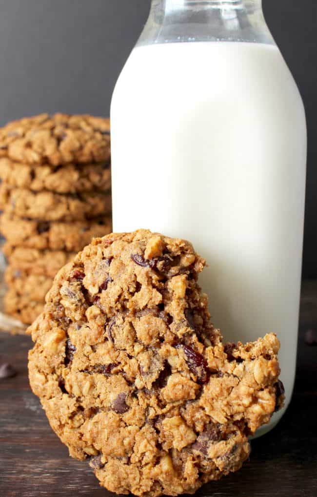 Big and Chewy Oatmeal Cookies - Real Food with Jessica