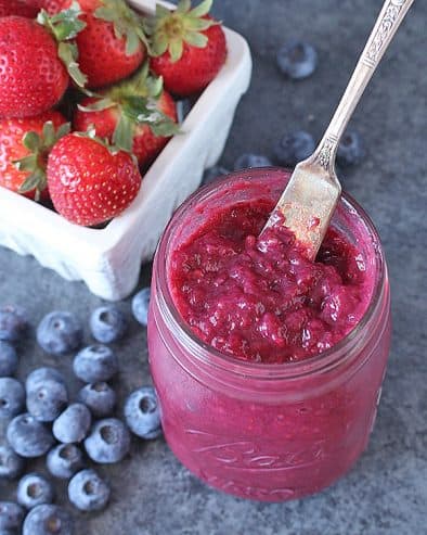 Easy 2 Ingredient Paleo Jam - Real Food with Jessica