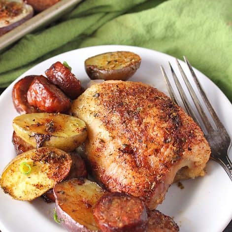 Baked Spanish Chicken - Real Food with Jessica