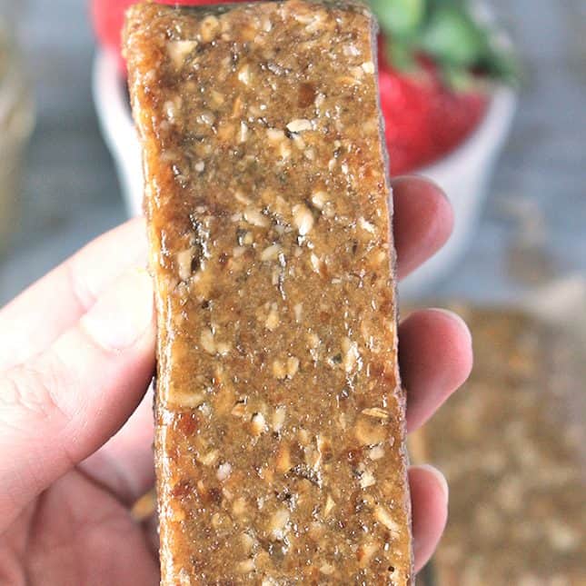 Paleo Sunbutter Protein Bars (Copycat Peanut Butter RXBar) - Real Food ...