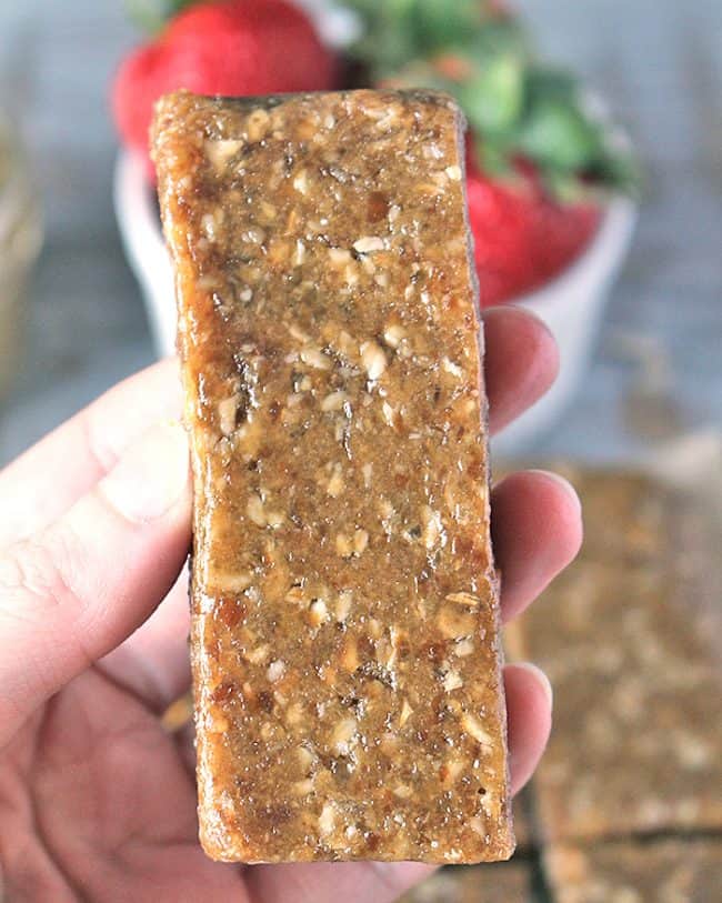 Paleo Sunbutter Protein Bars (Copycat Peanut Butter RXBar) - Real Food ...
