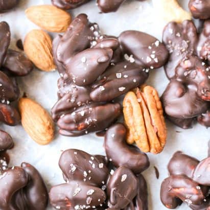 Chocolate Nut Clusters - Real Food with Jessica