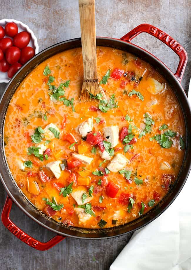 Paleo Whole30 Fish Stew - Real Food with Jessica