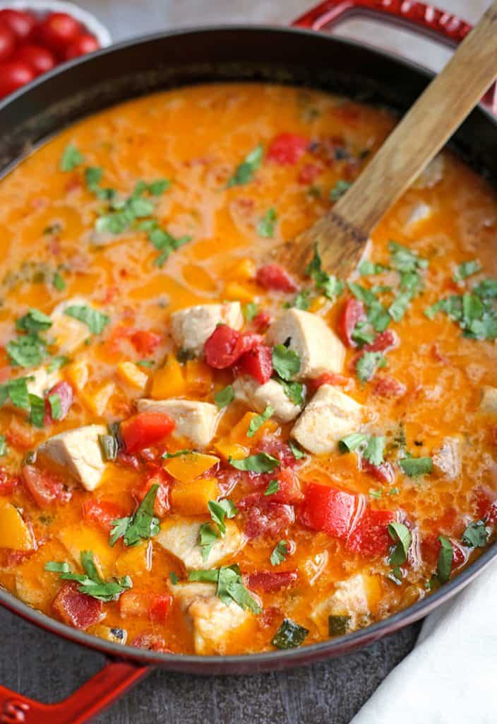 Paleo Whole30 Fish Stew - Real Food with Jessica