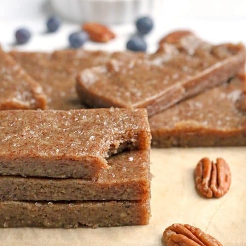 Paleo Maple Sea Salt Protein Bars - Real Food with Jessica