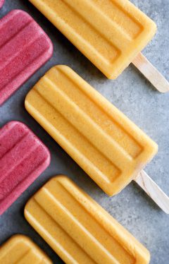 Paleo Vegan 2 Ingredient Fruit Popsicles - Real Food with Jessica