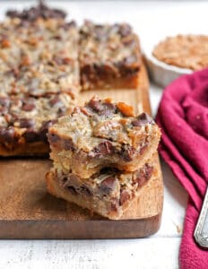 Paleo Magic Cookie Bars - Real Food with Jessica