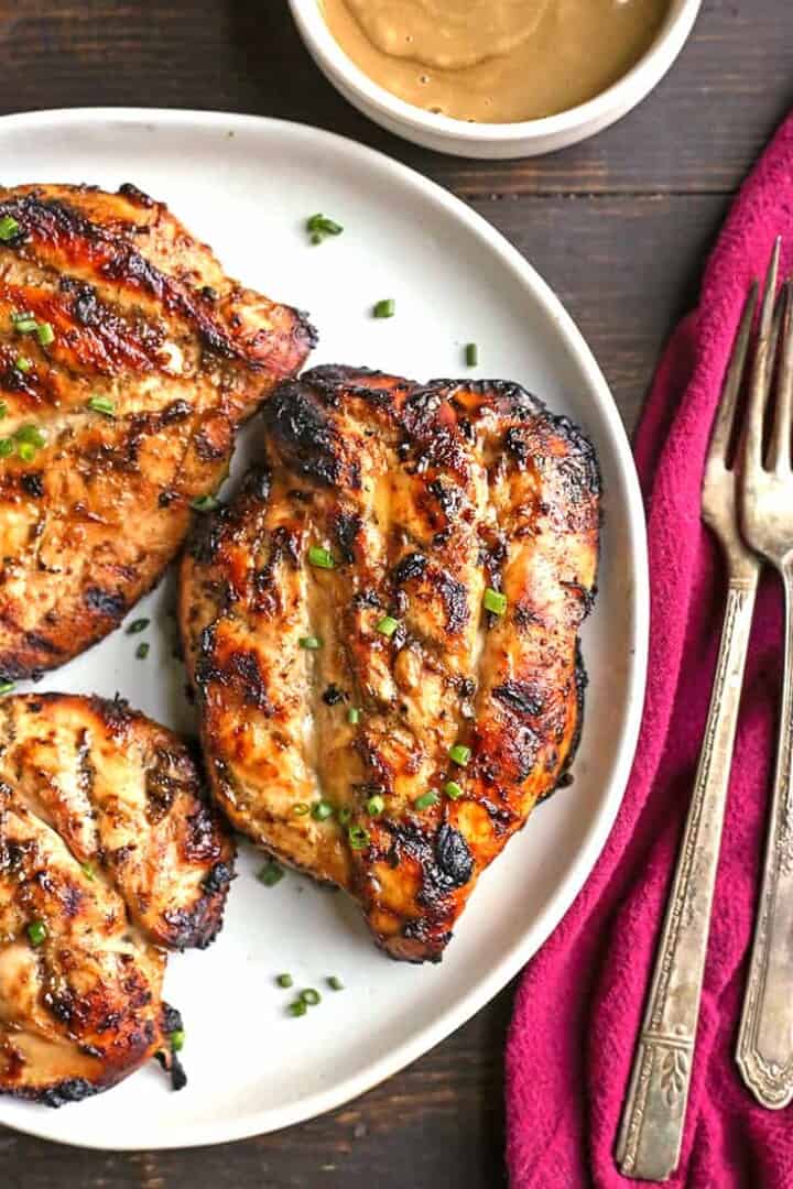 Grilled Honey Mustard Chicken - Real Food with Jessica