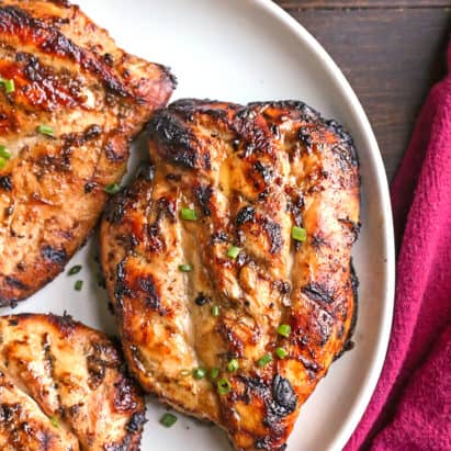 Grilled Honey Mustard Chicken - Real Food with Jessica