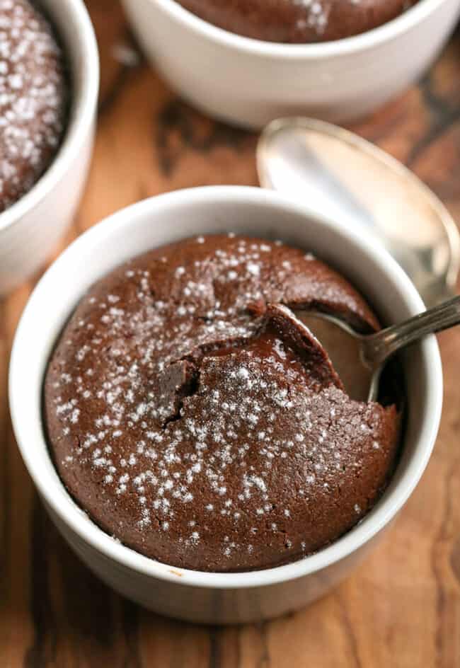 Paleo Chocolate Hot Fudge Cups - Real Food with Jessica