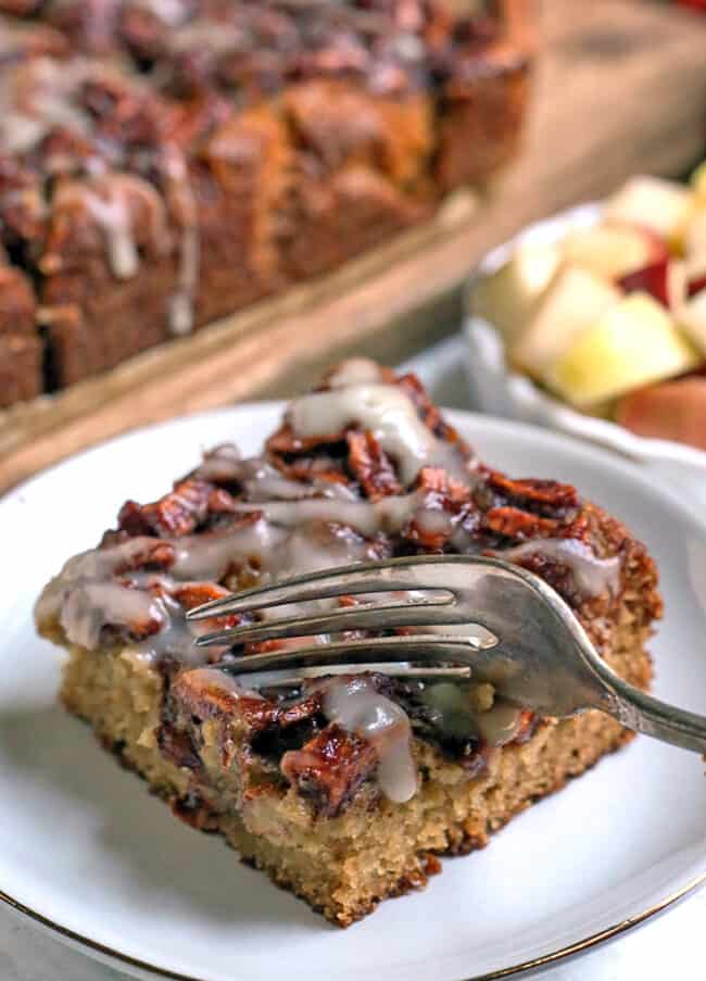 Olive Oil Apple Cake - Real Food with Jessica