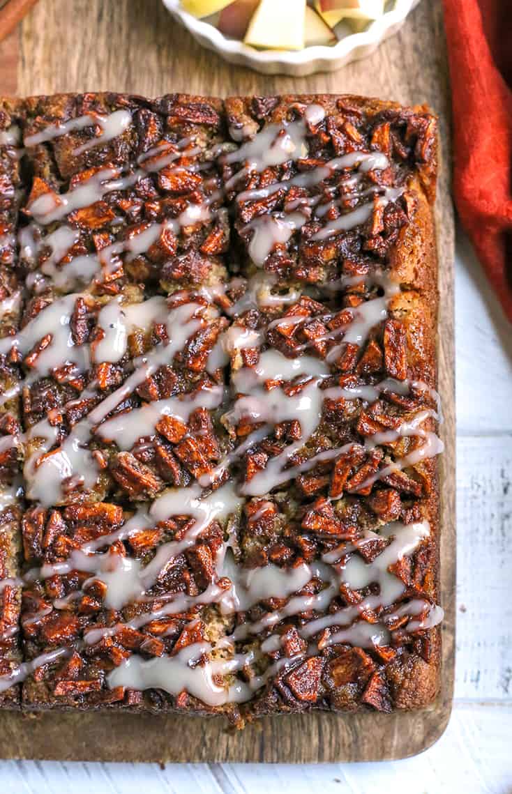 Olive Oil Apple Cake - Real Food with Jessica