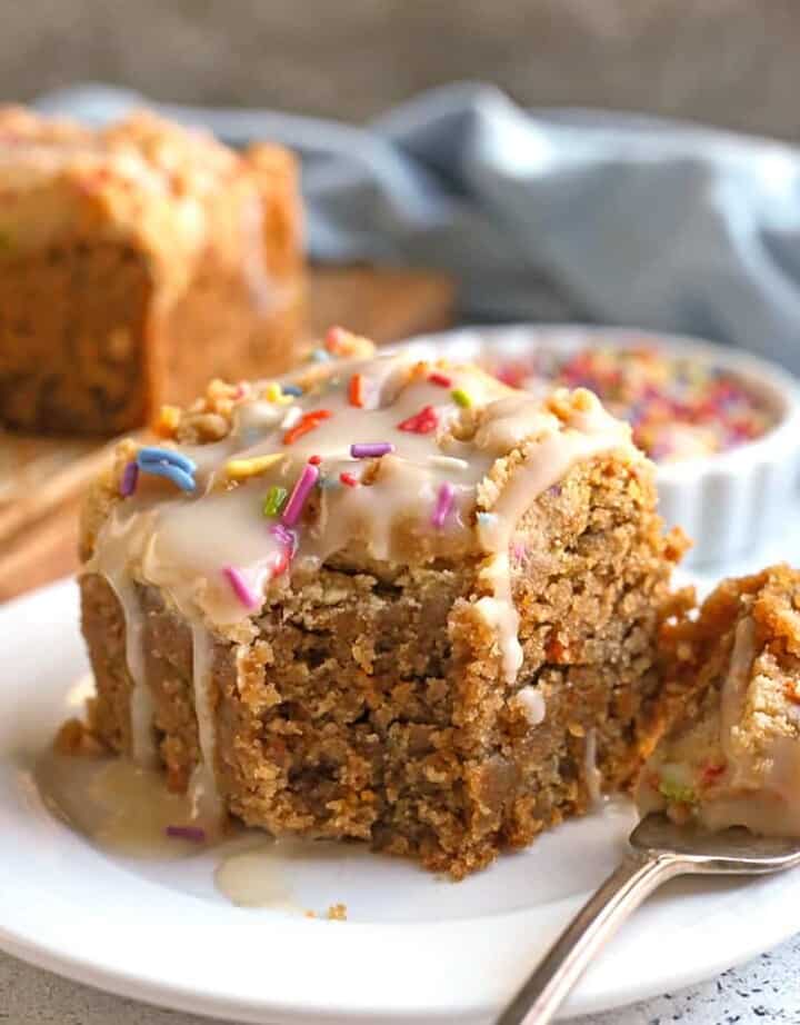 Paleo Funfetti Coffee Cake - Real Food with Jessica