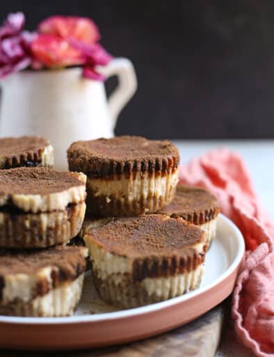 Mini Cinnamon Roll Cheesecakes (grain free) - Real Food with Jessica