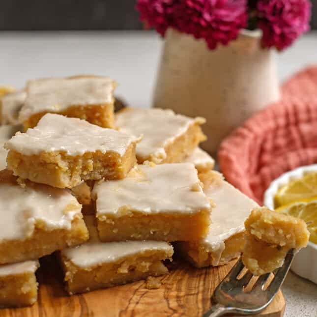 Grain Free Lemon Pop Tart Bars - Real Food with Jessica
