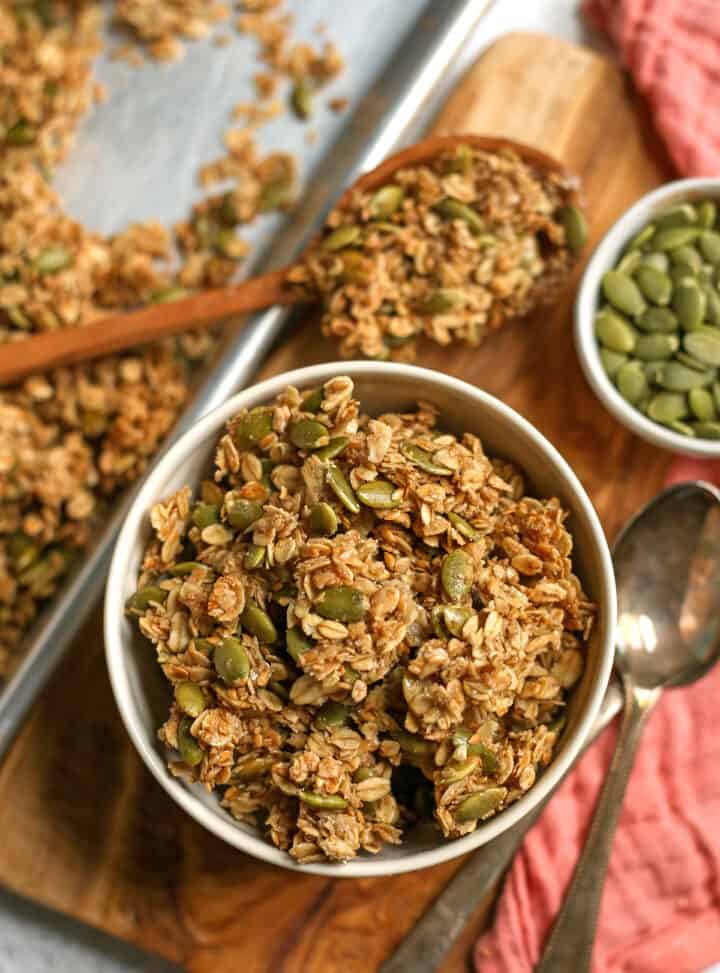Pumpkin Seed Granola - Real Food with Jessica