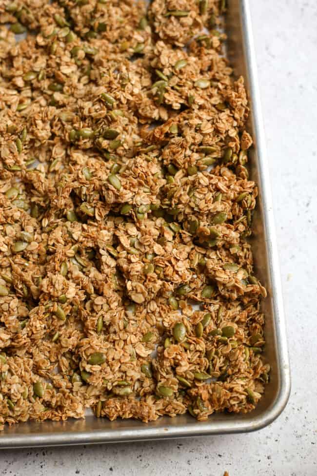 Pumpkin Seed Granola - Real Food with Jessica