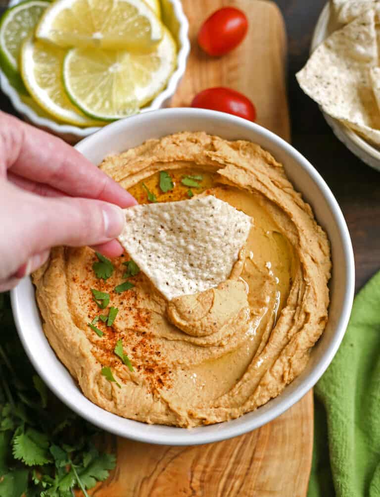 Taco Hummus - Real Food with Jessica